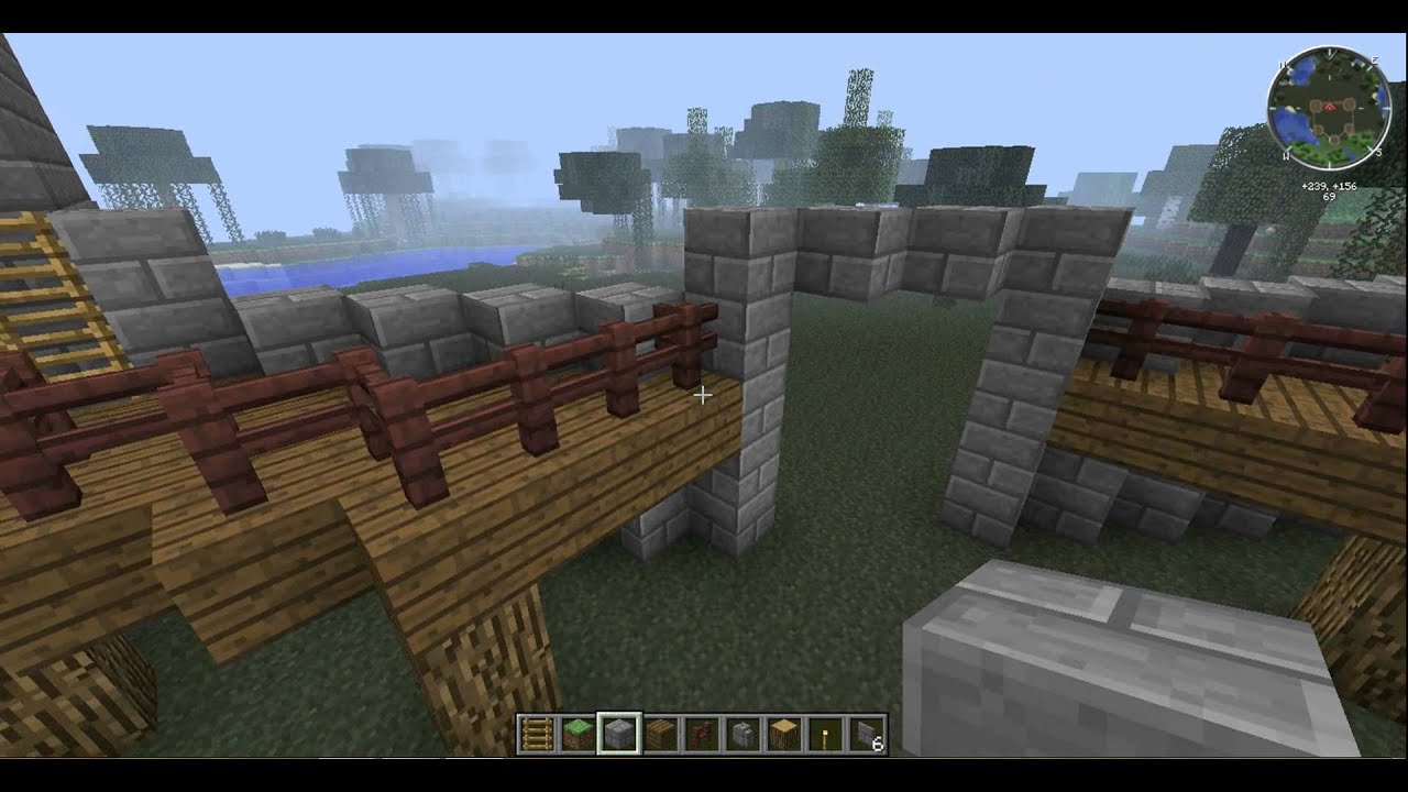 MINECRAFT - Big Castle Build - Part 3 - Tutorial - YouTube