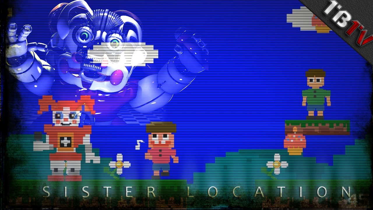 Five Nights at Freddy's Sister Location - SECRET MINI GAME - Sister ...