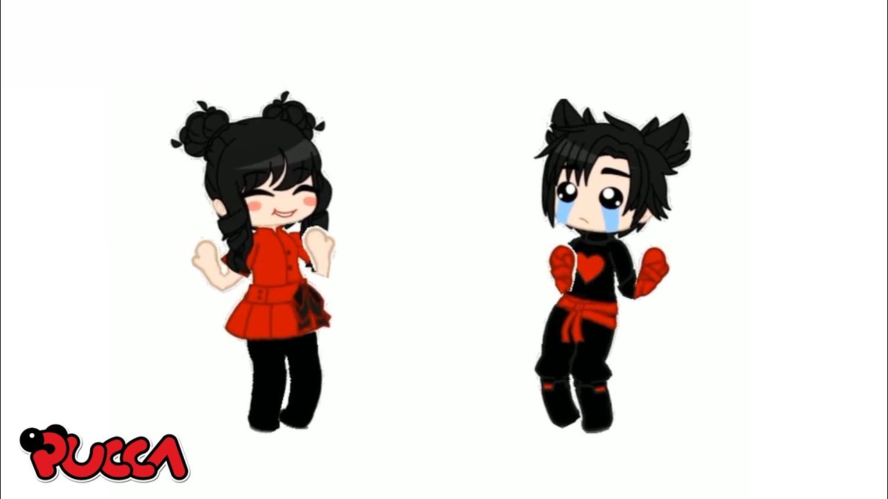 Pucca and Garu dance || Gacha Club - YouTube