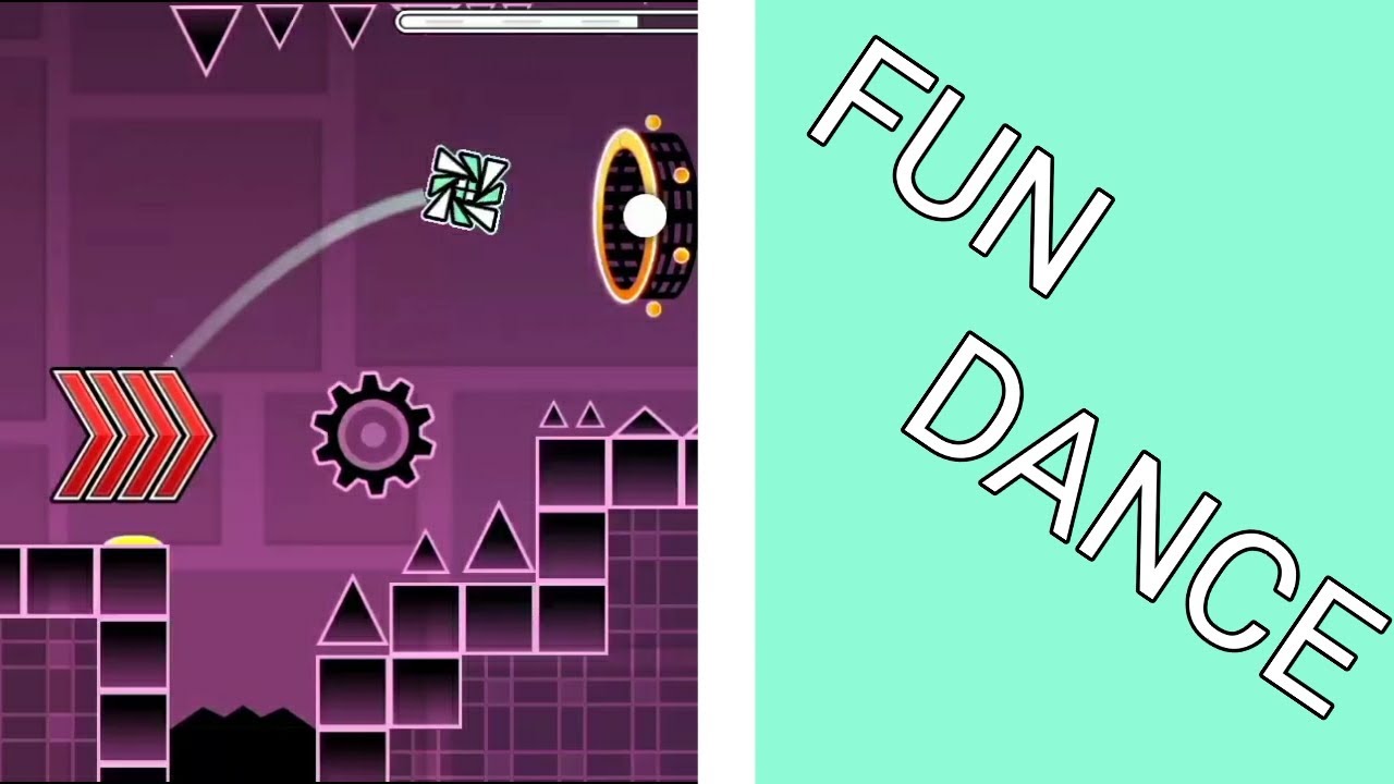 "Fun Dance" 100% |Geometry Dash - YouTube