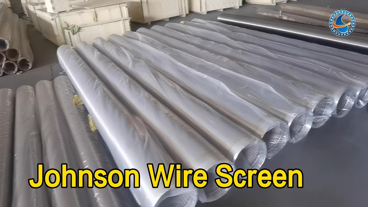 Stainless Steel Johnson Wire Screen Tube Welding Non Clogging Anti ...