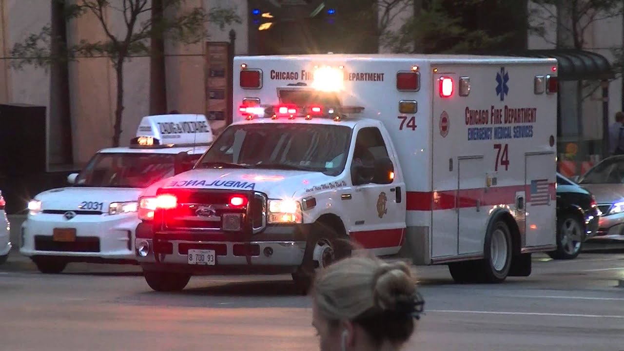 CFD EMS 74 - Navigating Downtown Traffic - YouTube