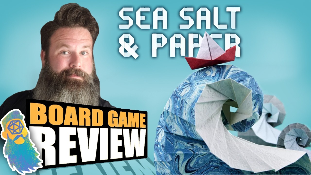My Favorite Card Game!? - Sea Salt & Paper - Board Game Review - YouTube