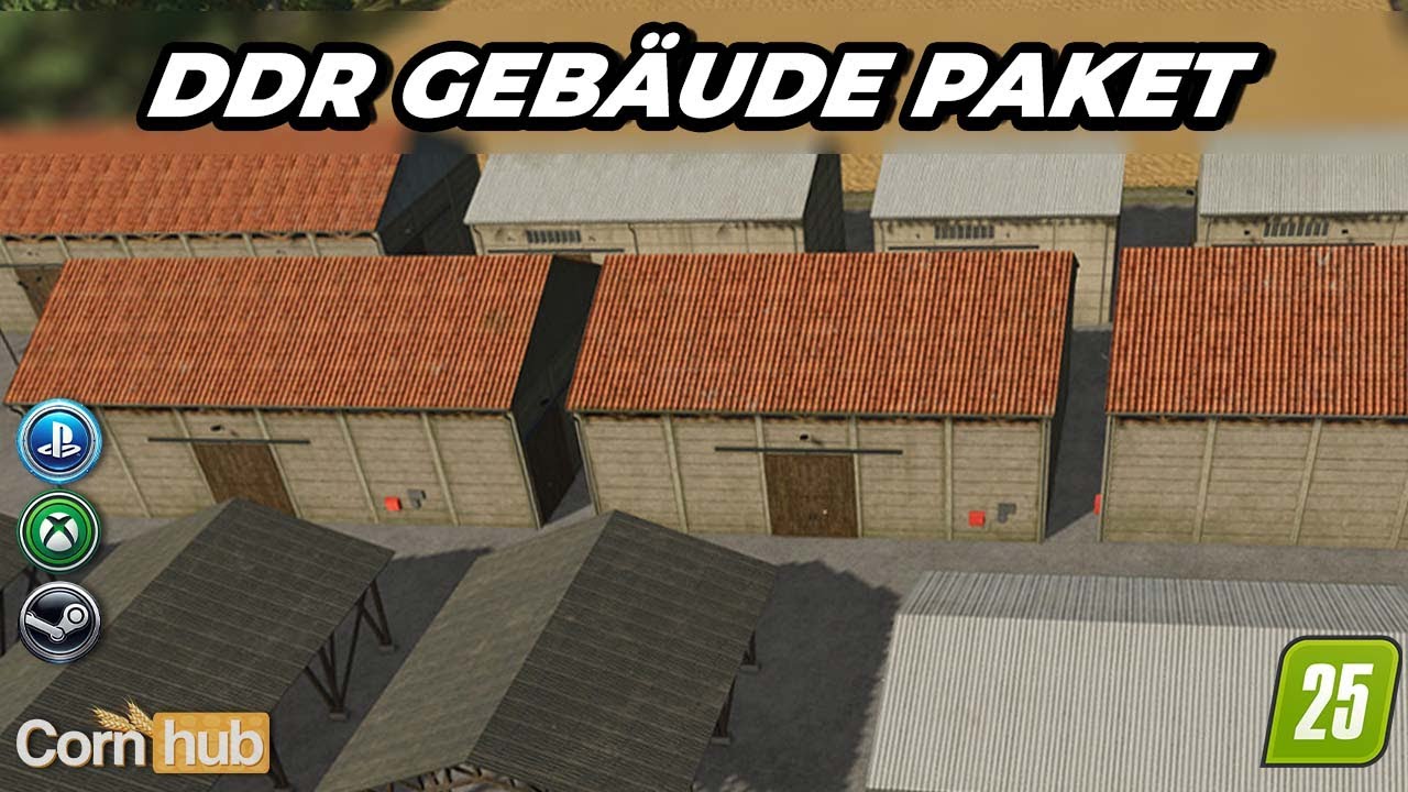 LS25 DDR Gebäude Paket - Landwirtschafts Simulator 25 Modvorstellung ...