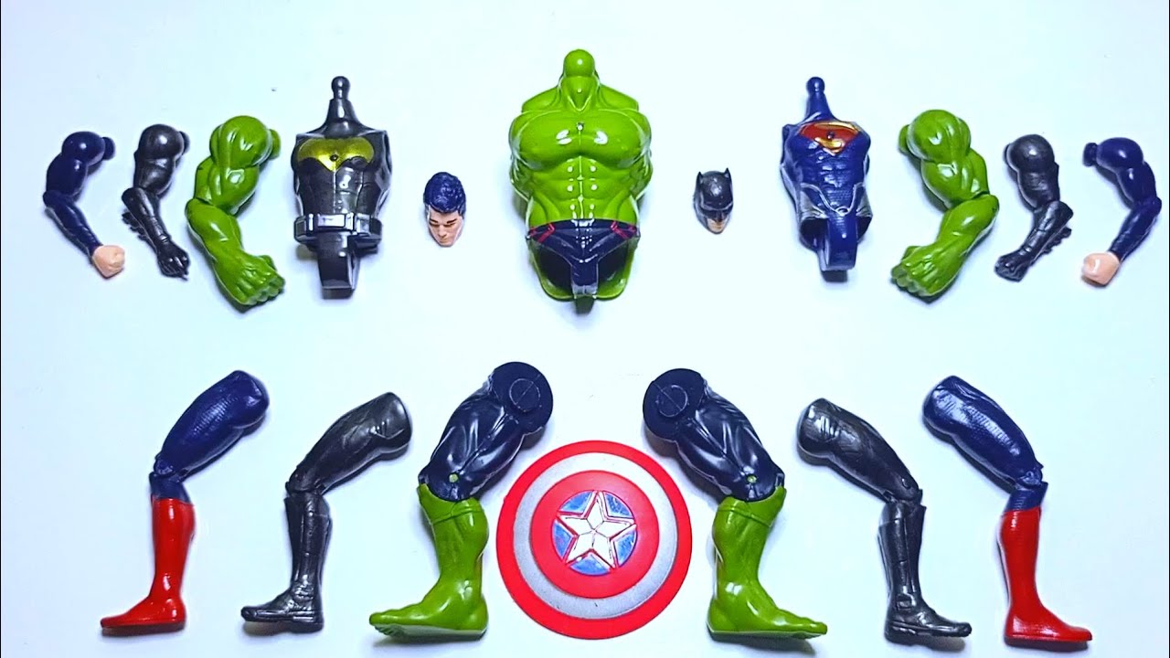 Avengers Assemble Toys Superhero HULK, BATMAN, SUPERMAN Avengers Marvel ...