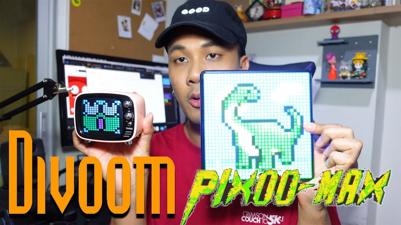 ไอ้จอเหลี่ยมๆที่แขวนอยู่บนผนัง (Divoom Pixoo Max) - YouTube
