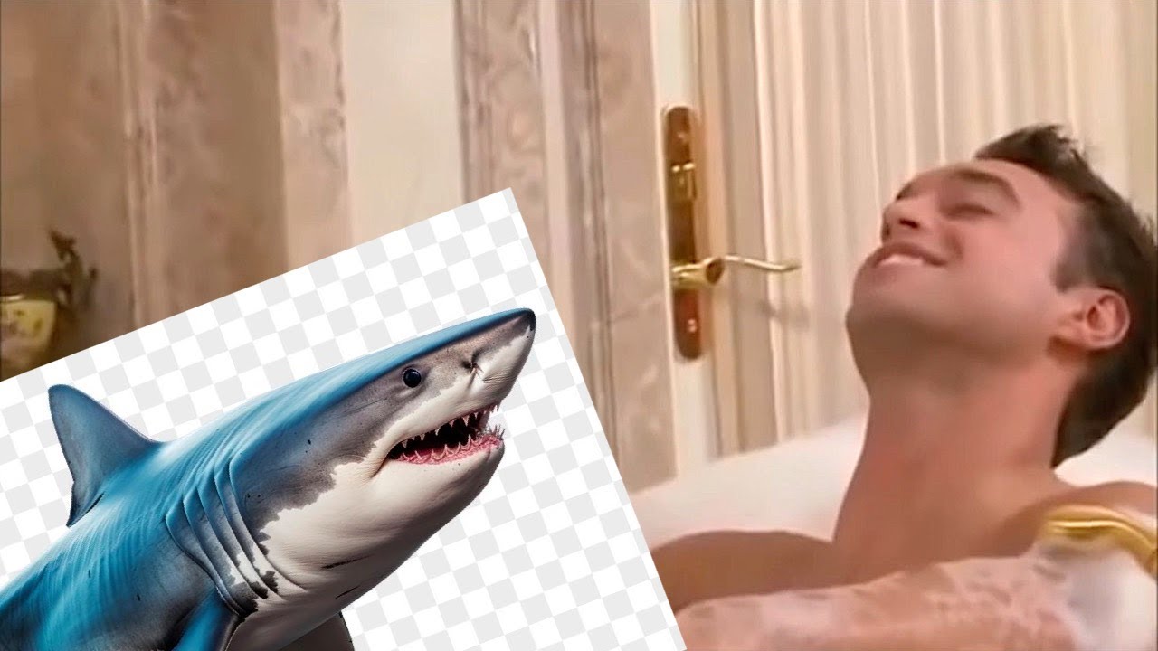 There's no shark in the bath tub - YouTube