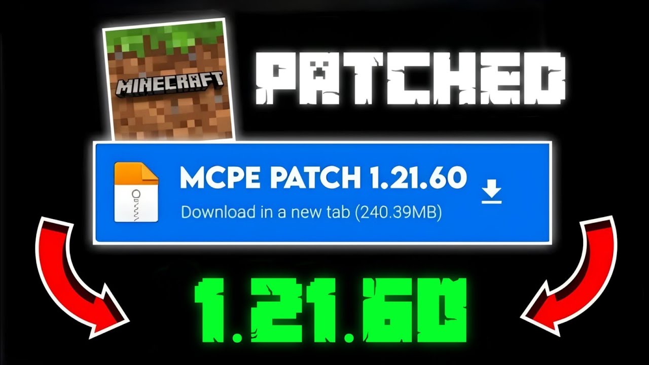 Download Patch Minecraft 1.21.60 Mediafıre Apk // Patched Minecraft 1. ...