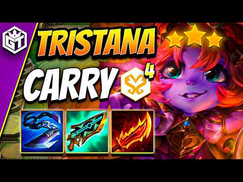 TFT - EU NÃO ESPERAVA QUE TRISTANA FOSSE TÃO FORTE ASSIM!