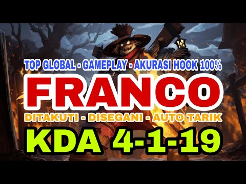 TUTORIAL FRANCO TERBARU 2020 TOP GLOBAL GAMEPLAY AKURASI 100% DITAKUTI DISEGANI AUTO TARIK ...