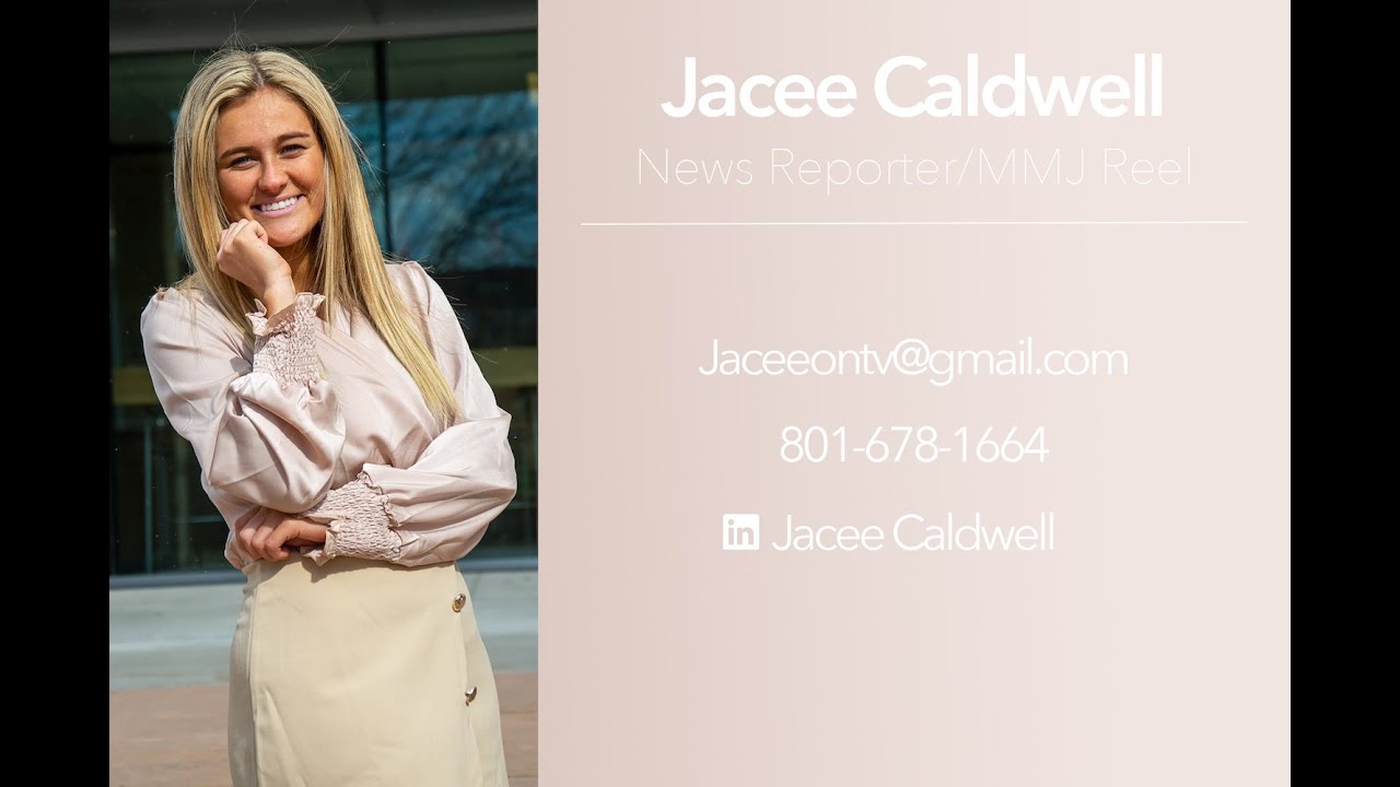 JACEE CALDWELL — News Reporter/MMJ Reel - YouTube