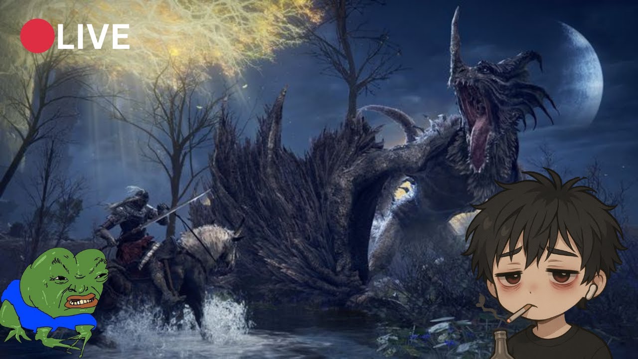 Fighting Everdark Sovereign Equilibrium Beast/Libra - Elden Ring ...