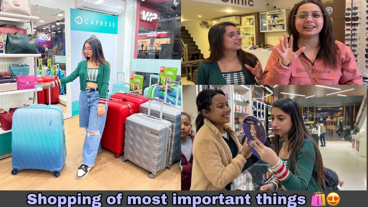 Shopping of Most Important Things 🛍️😍 || Shopping For Canada Part = 3 ...