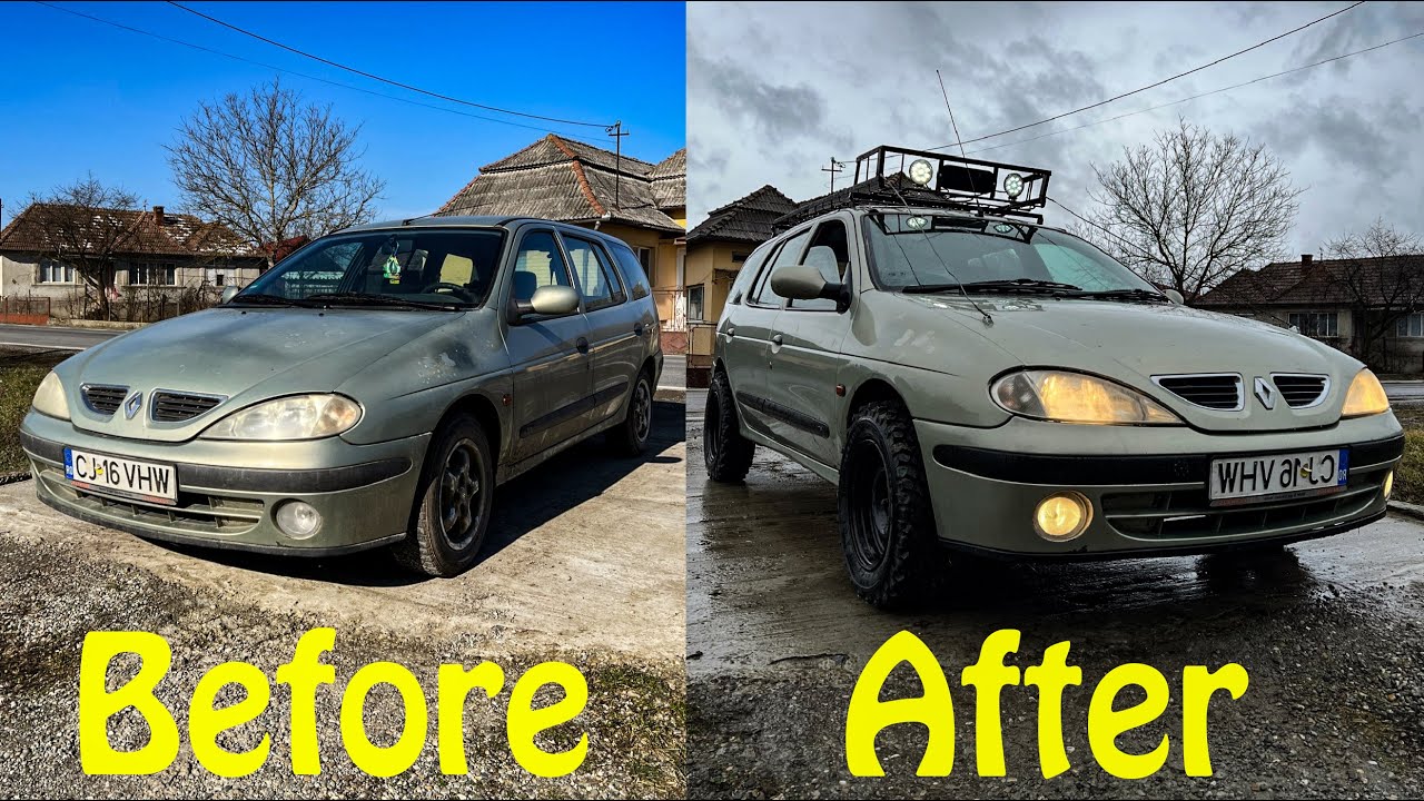 Am Modificat Un Renault Megane Pentru Offroad In 10 Minute - YouTube