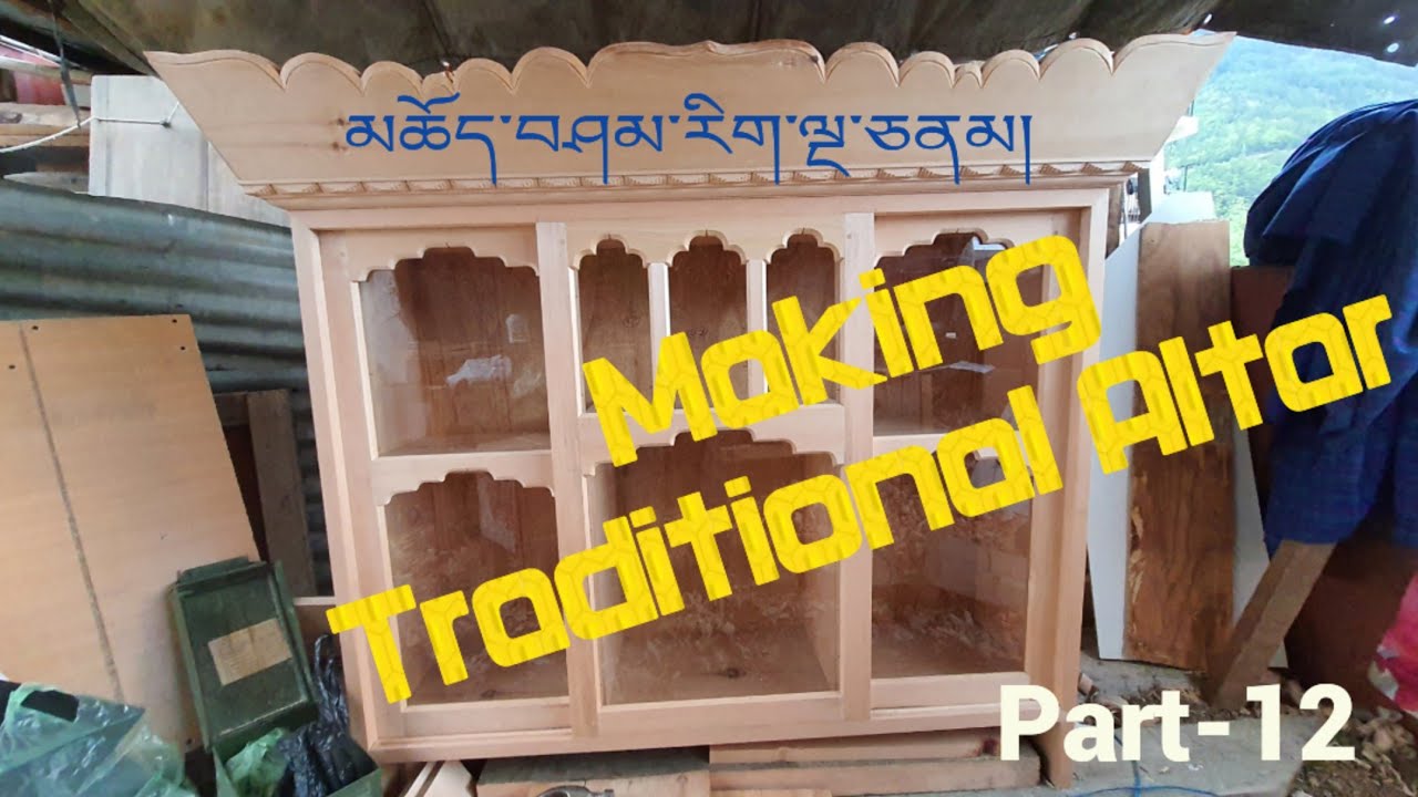 How to make traditional altar (Part-12) - YouTube