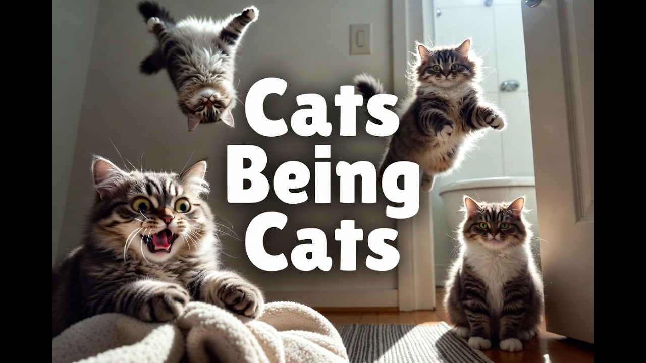 Cats Being Cats 🐱 | Biscuits, Chaos & No Privacy - YouTube