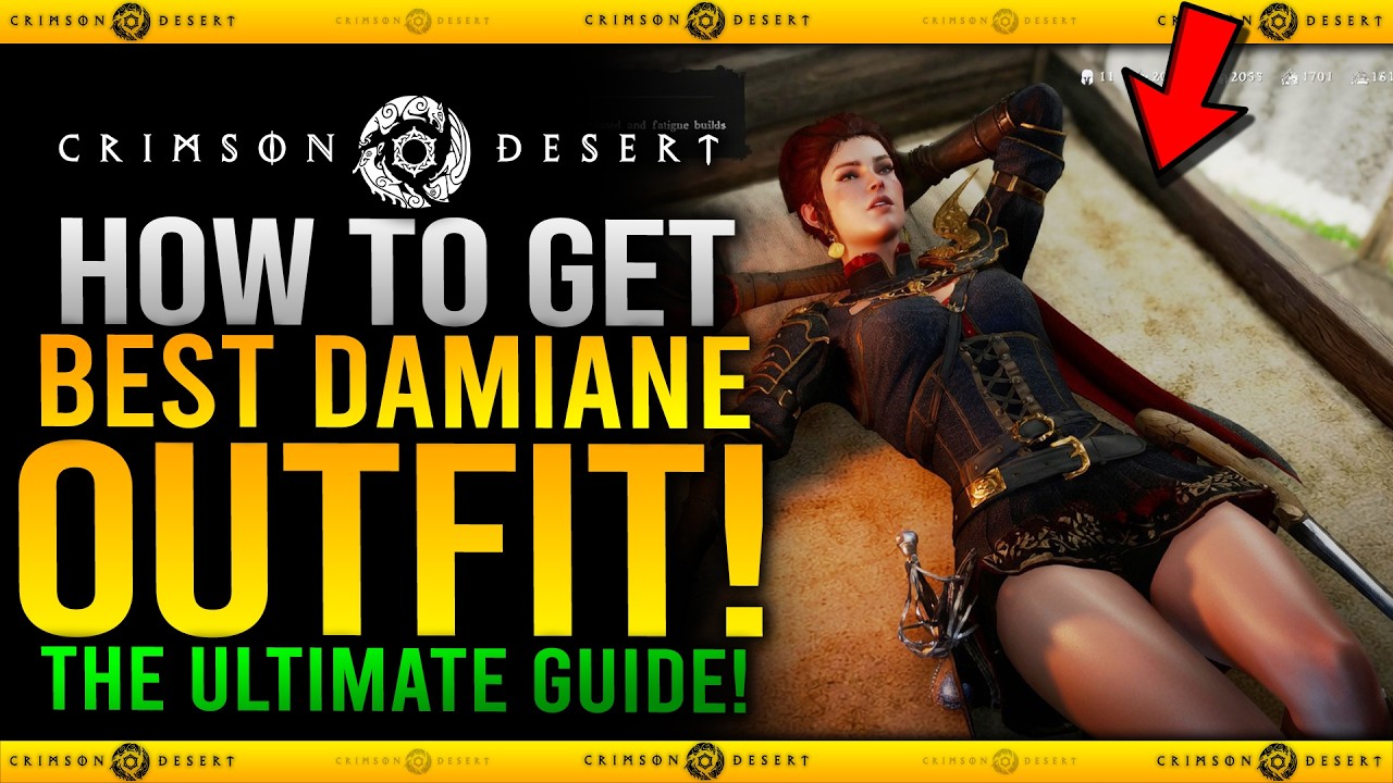 Crimson Desert - How To Get Elegant Carmine Leather Armor Guide / How ...