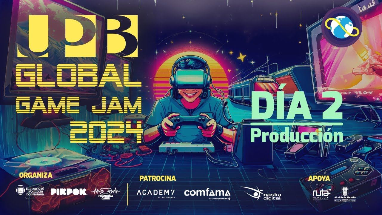 GLOBAL GAME JAM 2024 DÍA #2 - YouTube