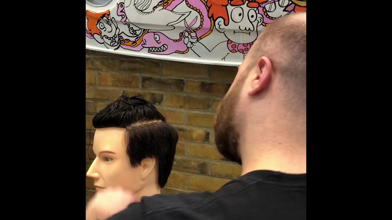 How to reverse layer using scissor over comb technique - YouTube