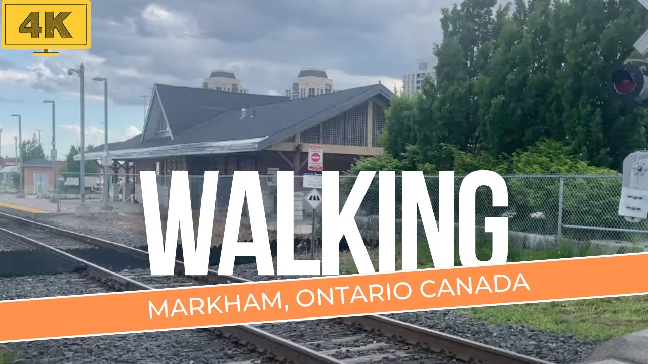 🇨🇦 Cloudy Walking Tour Of Markham, Ontario Canada | 4K UHD - YouTube