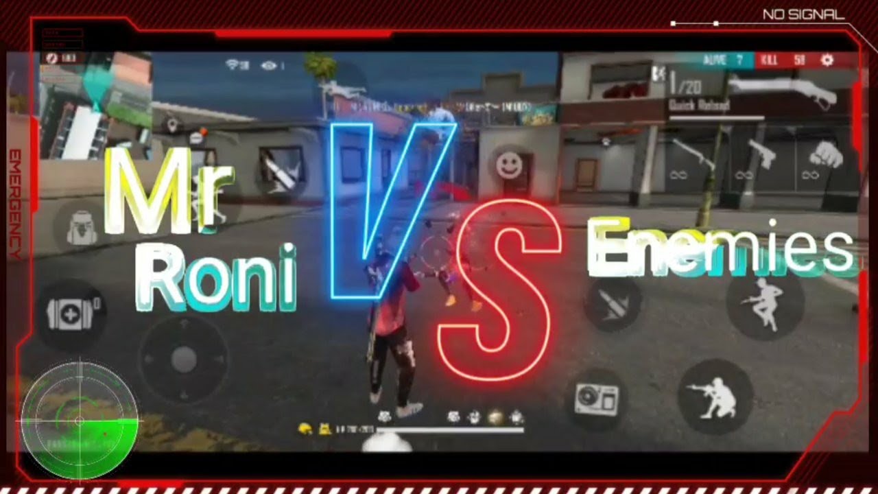 Training mode Mr Roni Vs Enemies - YouTube