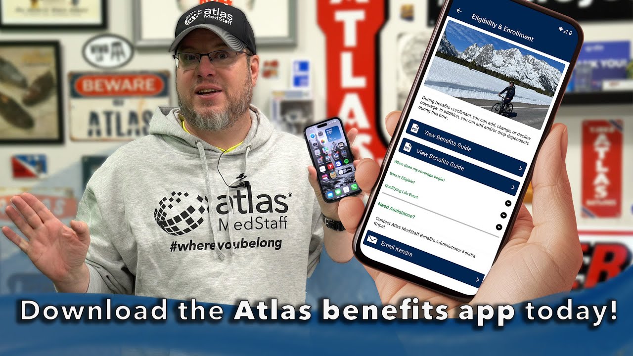 The Atlas MedStaff Benefits App is here and ready for our Travelers to ...