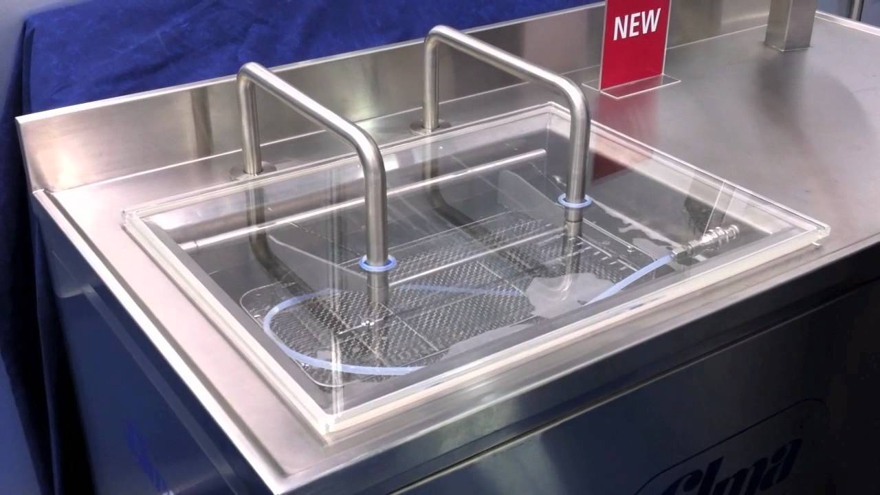 Elma pre-cleaning system for hollow instruments at Medica 2011 - YouTube