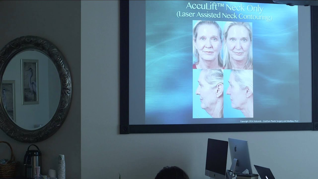 Dr. J. David Holcomb presents a free patient seminar on AccuLift - YouTube