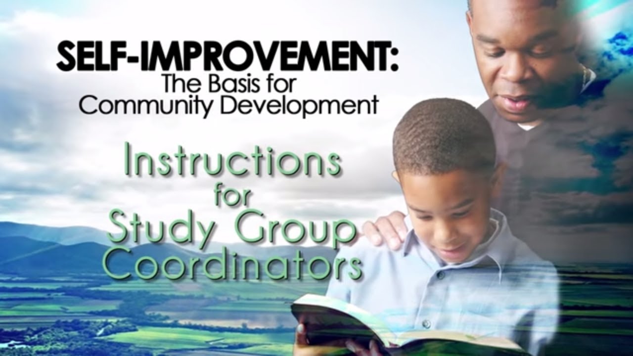 How To Conduct The Self Improvement Study Group Circle - YouTube