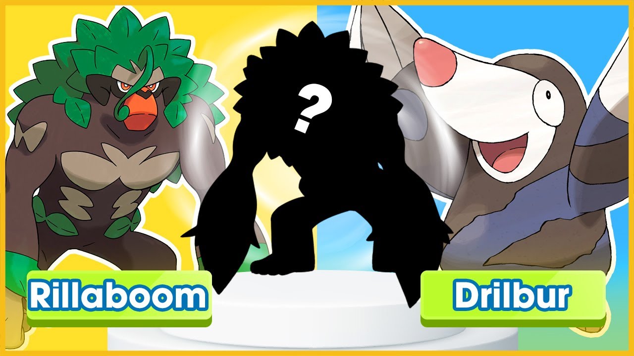 Pokemon Fusion | Rillaboom + Drilbur | pokemon infinite fusion ...