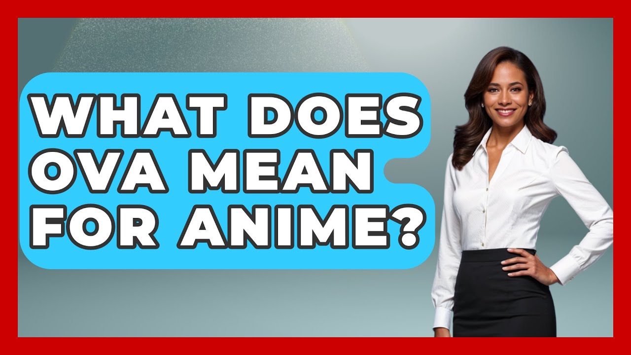 What Does OVA Mean For Anime? - Japan Past and Present - YouTube