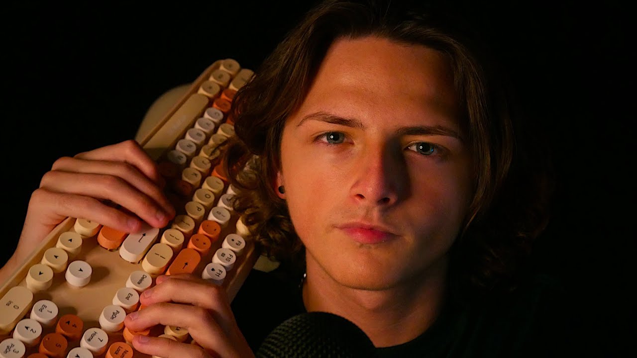 ASMR Asking You Random Questions (Keyboard Typing) - YouTube