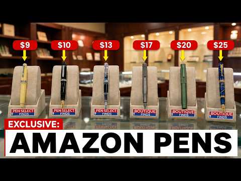 7 Amazon Fountain Pens Everyone Ignores (But They're Absolute GOLDMINES!)