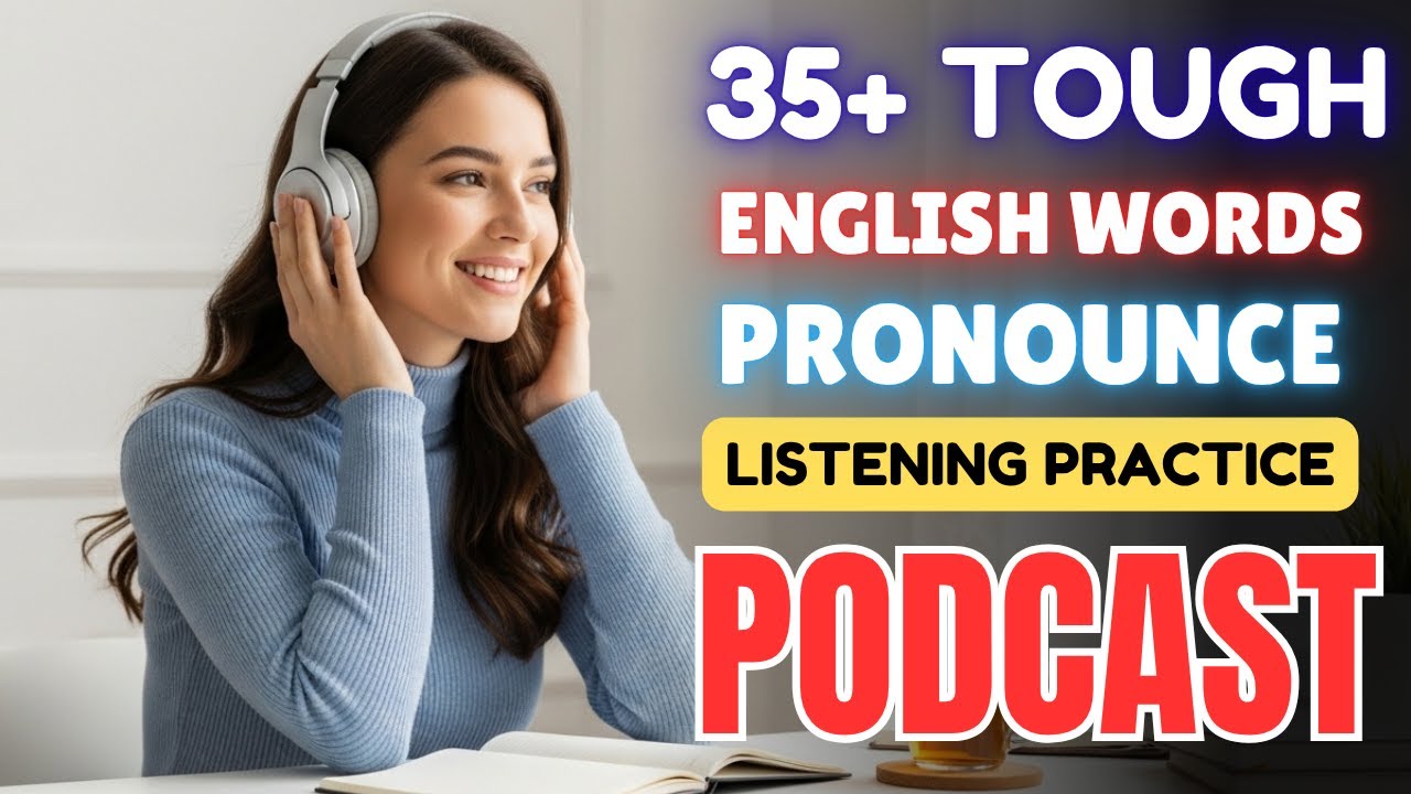 35+ Tough English Words to Pronounce || Hard Words to Pronounce Like a ...