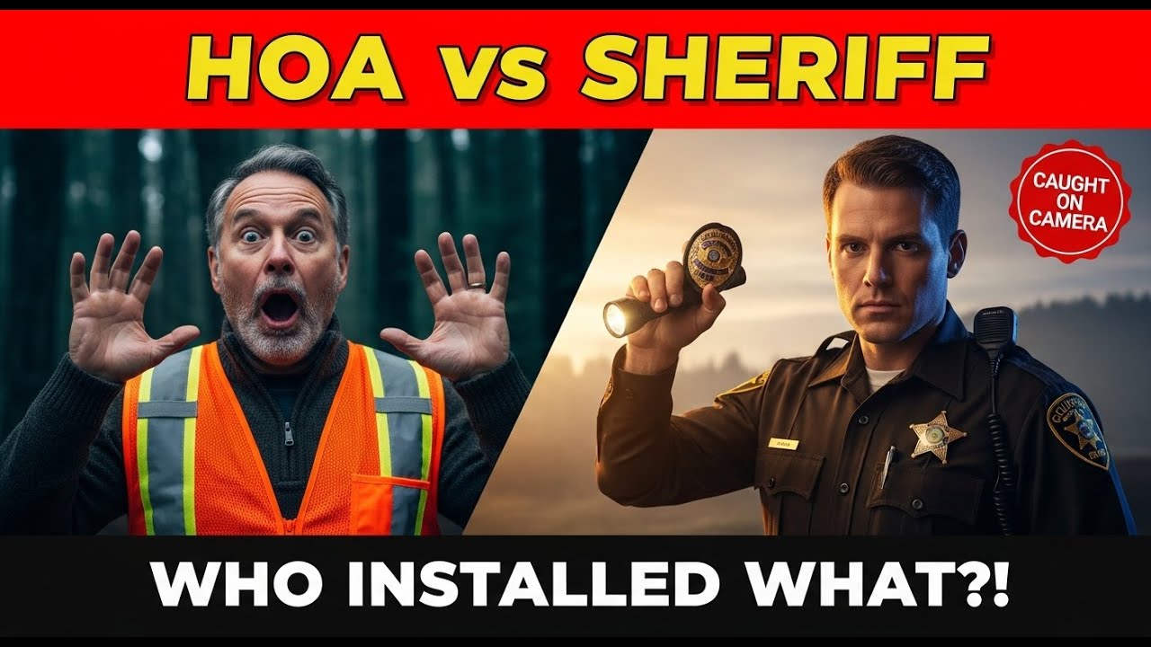 HOA 'Cops' Install Spike Strips on My Road - Not Knowing I'm the Sheriff! | EntitledPeople ...