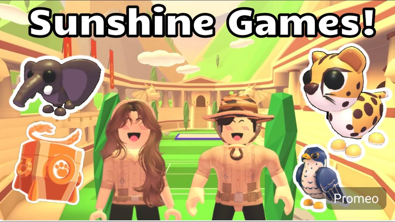 🔴Livestream Adopt Me | Playing Sunshine Games 2024! | X&J TV | - YouTube