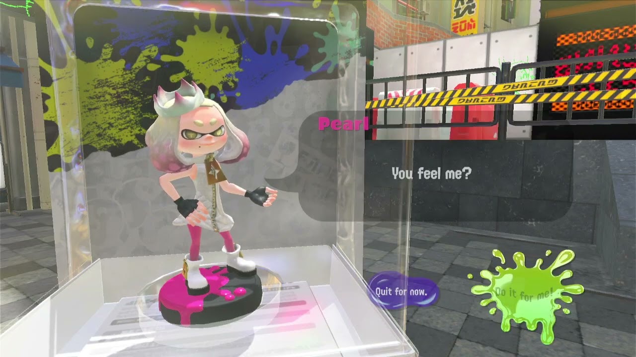 Splatoon 3- Amiibo Showcase- Pearl - YouTube