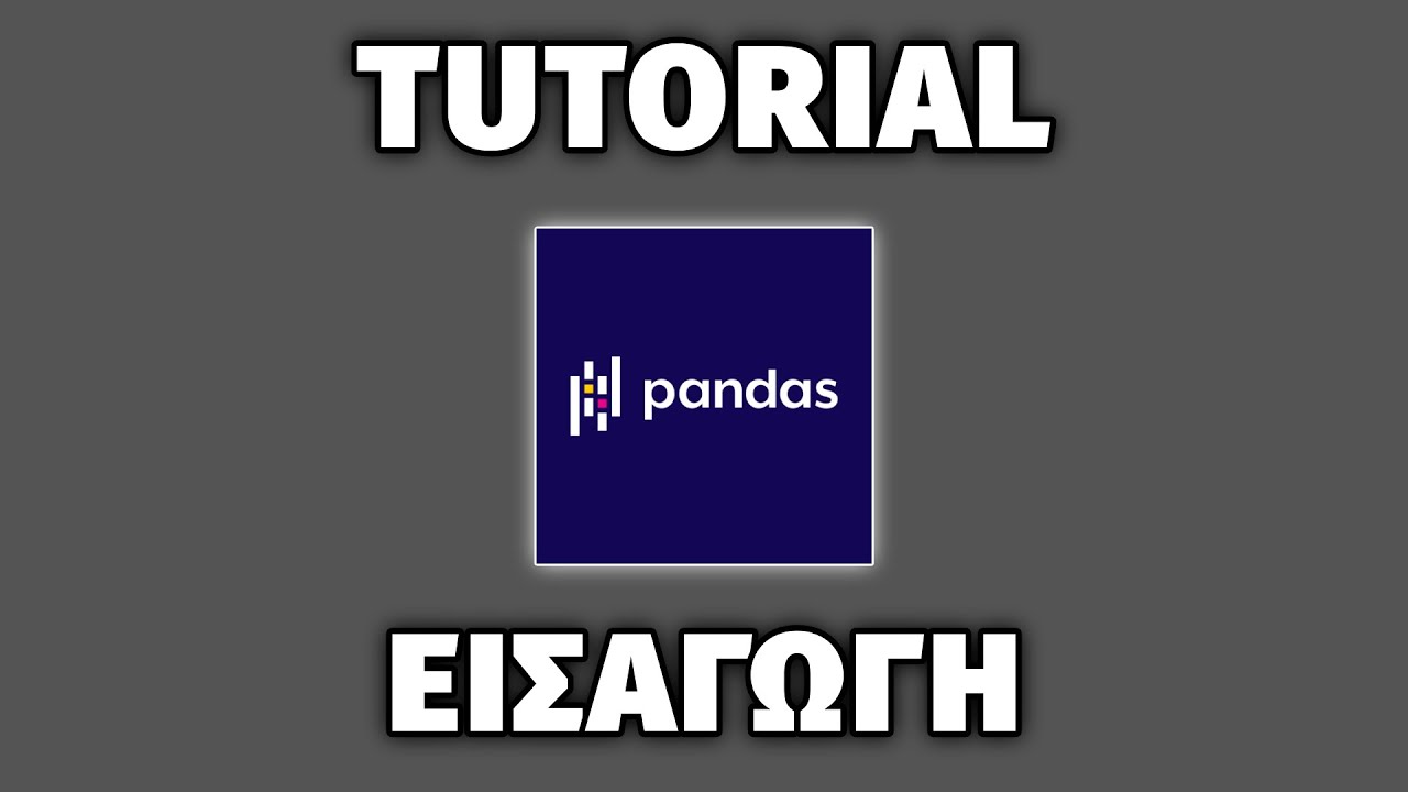 Εισαγωγή στην Pandas της Python ! - YouTube