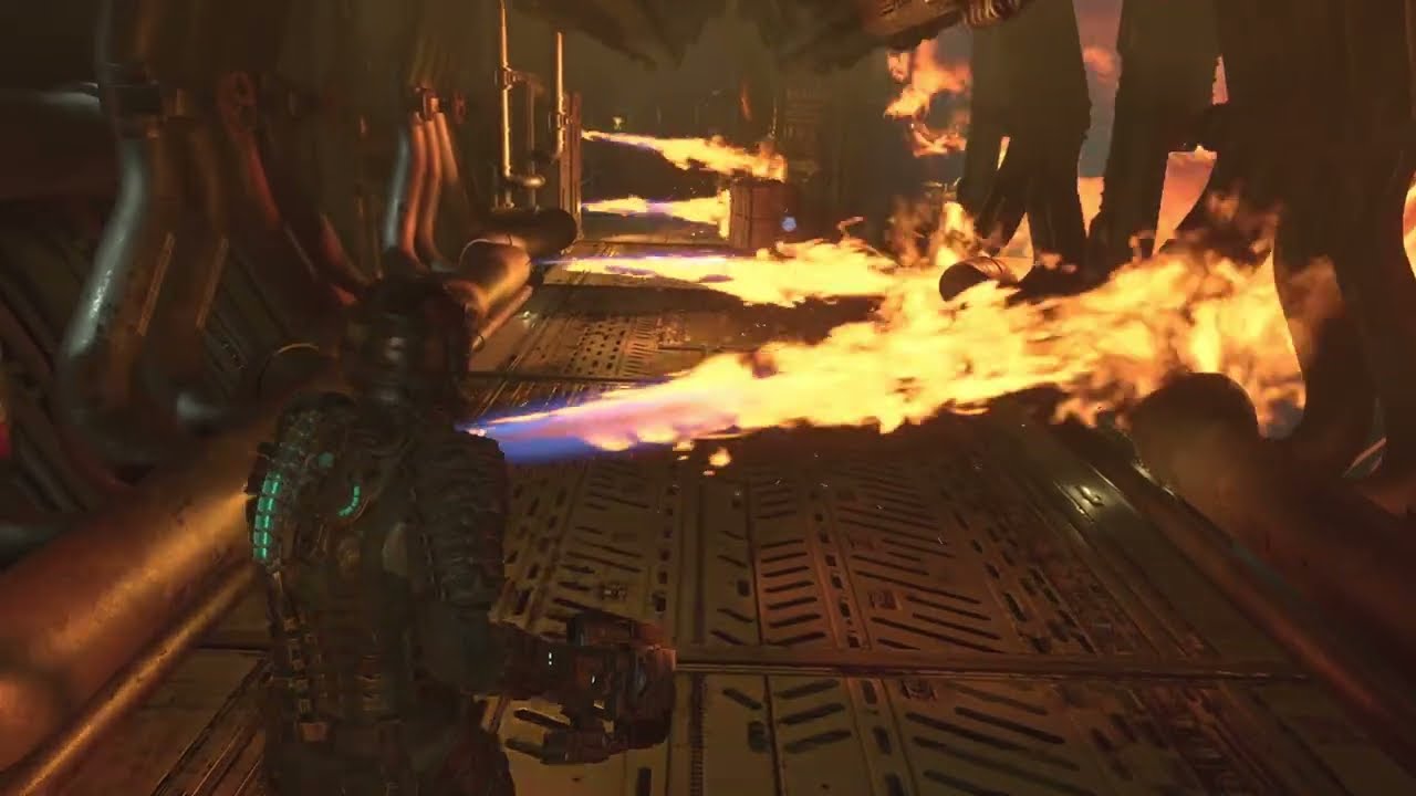 How To Get Past The Engine Room Fire & Activate The Fire Suppression ...