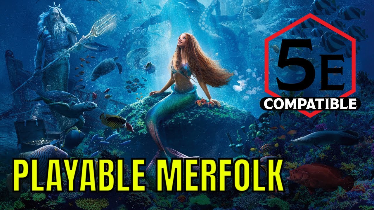 Designing a Playable MERFOLK RACE for Dungeons & Dragons (5E Compatible ...