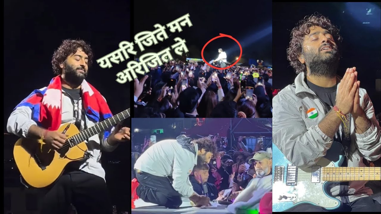Arijit Singh's Concert in Nepal Goes Viral: Unforgettable Moments That ...