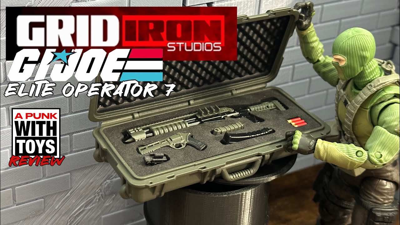Gridiron Studios Elite Operator 7 for GI Joe - YouTube