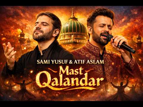 Sami Yusuf & Atif Aslam – Mast Qalandar | Soulful Sufi Performance 🔥