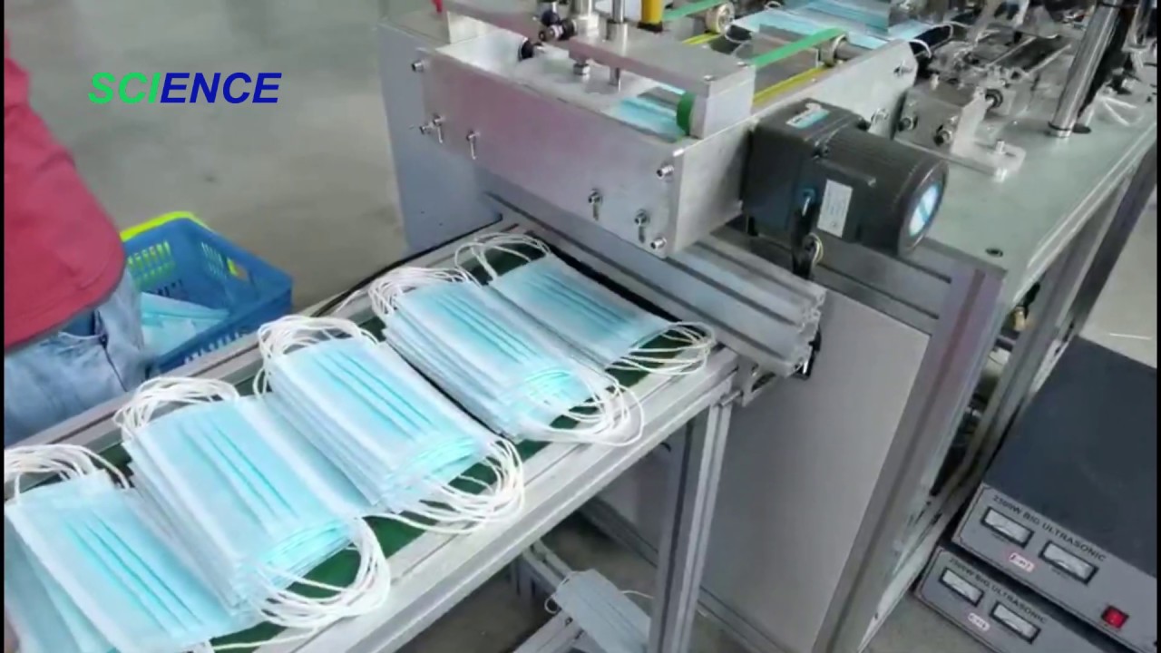 Surgical Mask Making Machine (1+1 Solution) - YouTube