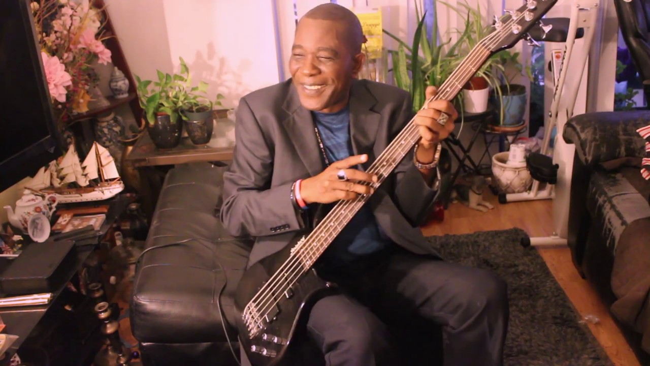 Guy Gabriel Bass Queen Lady Four Finger Technique - YouTube
