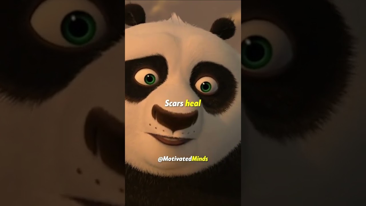 Panda Said Scar Heals, let go of the past! - YouTube