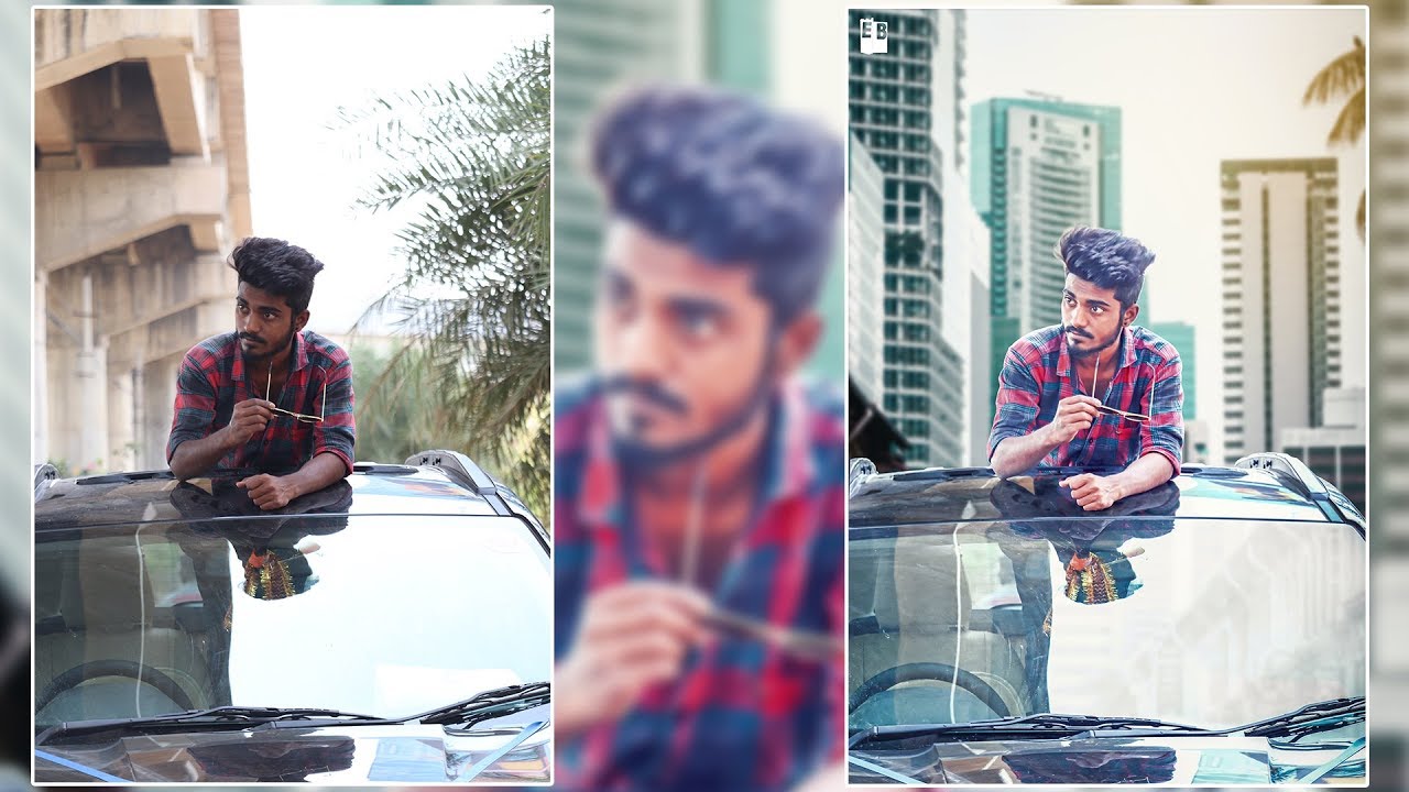 How to make A simple photo Editing | photoshop Editing tutoial - YouTube