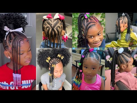 🔥💯2026 Best Little Girls Cornrow Braids Hairstyles Ideas | Cute kids Hairstyles ❤️💯 #hairstyles