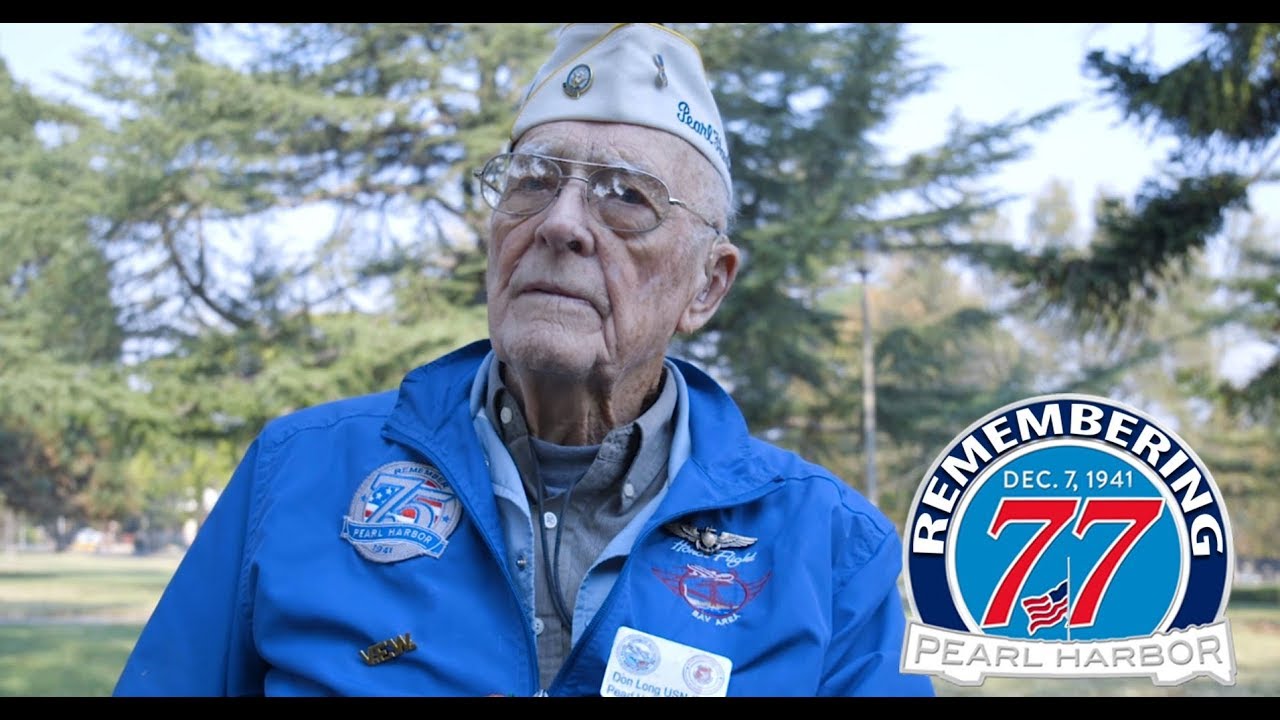 Pearl Harbor Survivor Don Long reflects on 77th Anniversary of Dec. 7 ...