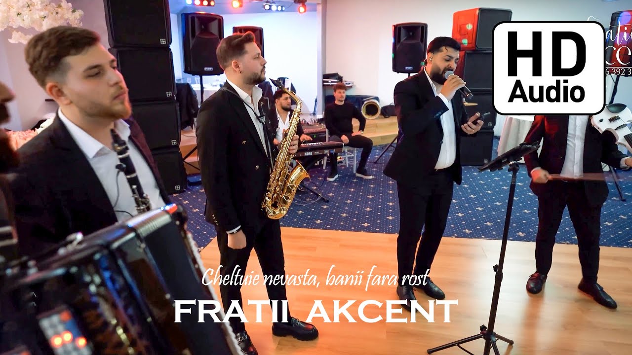 Fratii Akcent - Cheltuie Nevasta Banii Fara Rost • Hora LIVE 2025 ...